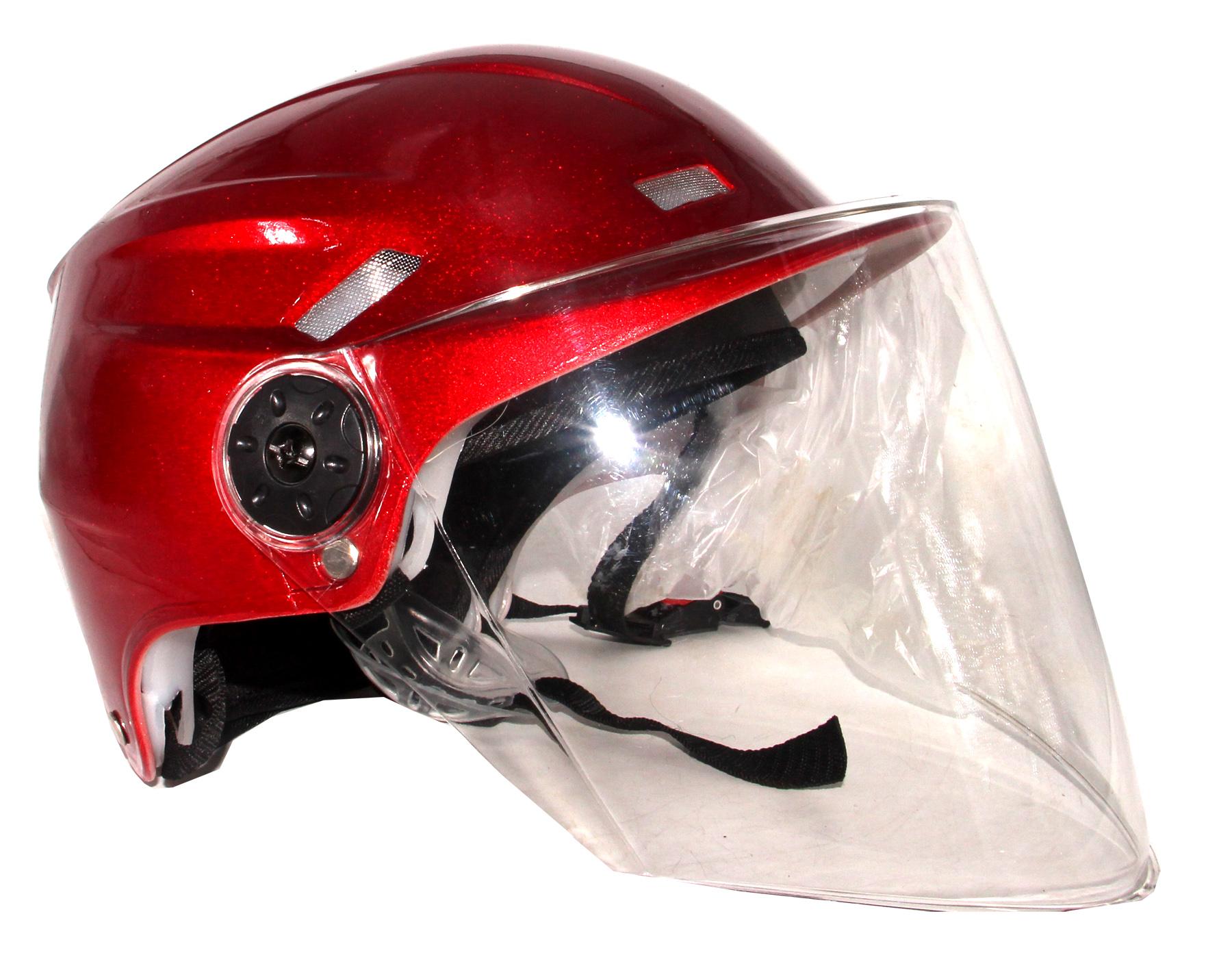 Summer Helmet Abs Bike Helmet For Men And Women - Red Glossy - Helmet ...