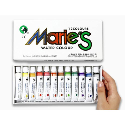 Marie's Water Color Tubes Set 5ml for painting (12 colors) | Daraz.com.bd