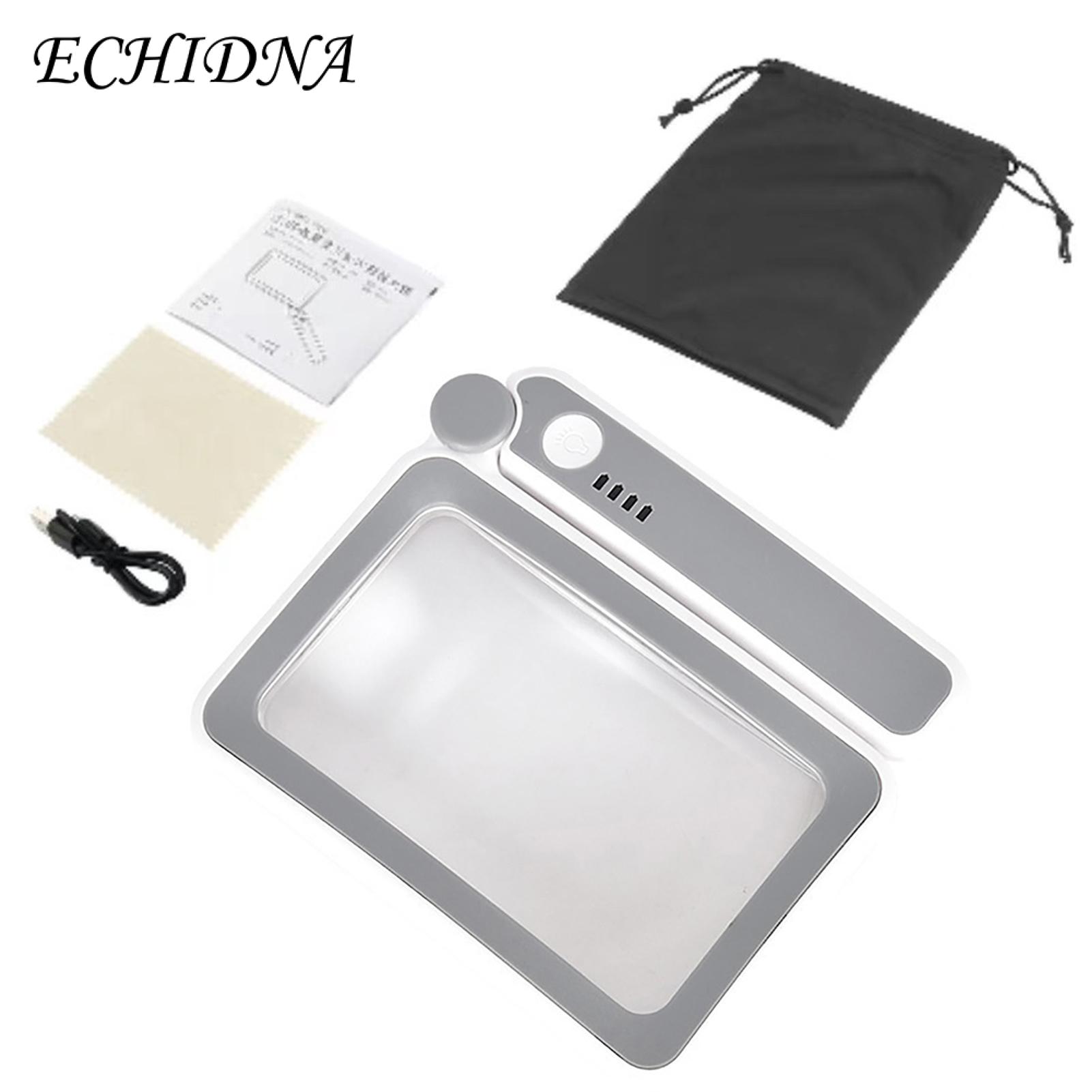 Magnifying Glass for Low Rechargeable Handheld Magnifier with 10 Led ...