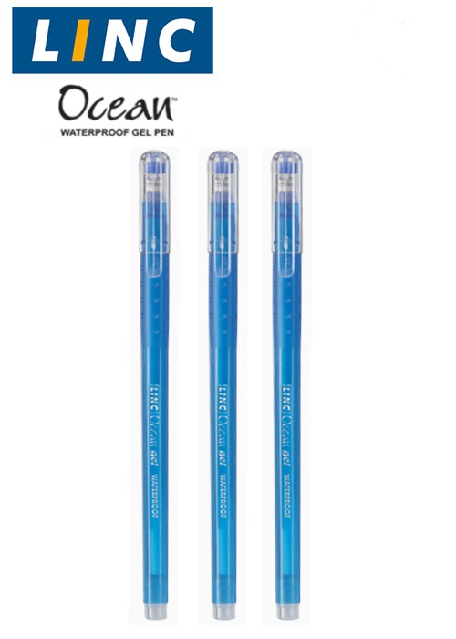 Linc Ocean Classic Colour Gel Pen 3 pes | Daraz.com.bd