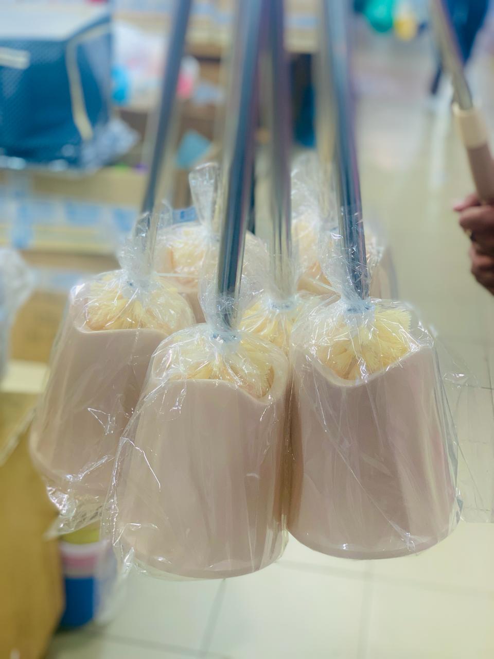 Household Toilet Brush Set Creativity Punch Free Toilet Wash