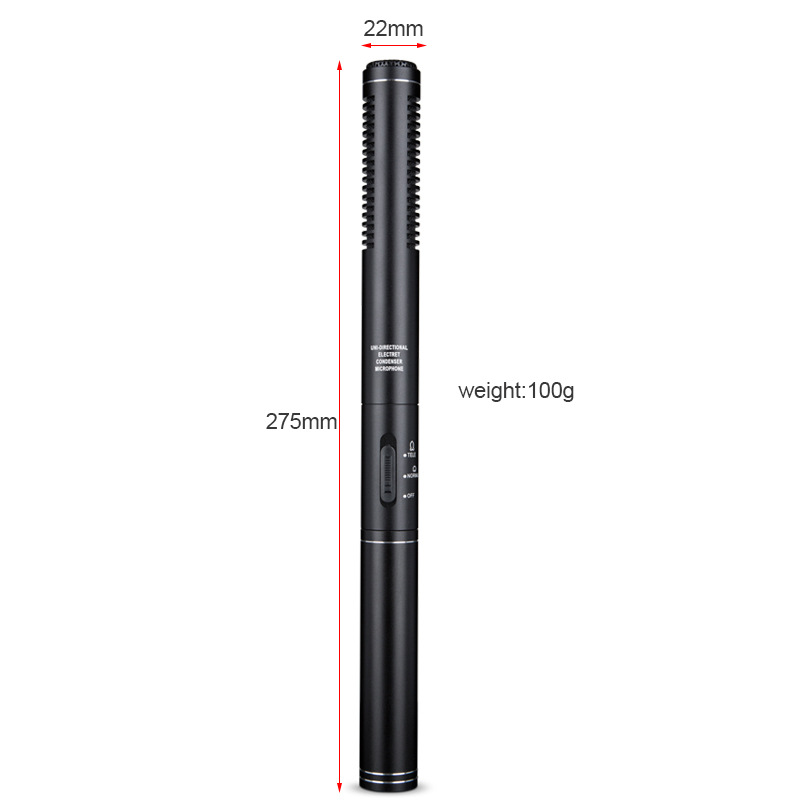 Handheld Interview Microphone Cardioid Condenser Shotgun Microphones ...