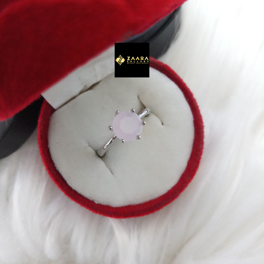 Stone Finger Ring For Women & Girls With Free Box (Imported ) - 1 Piece ...