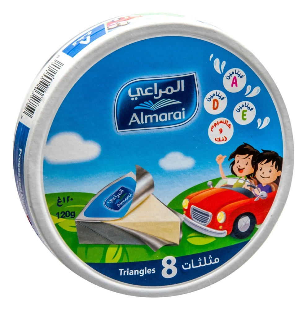 Almarai 8 Portion Triangle Cheese 120gm | Daraz.com.bd