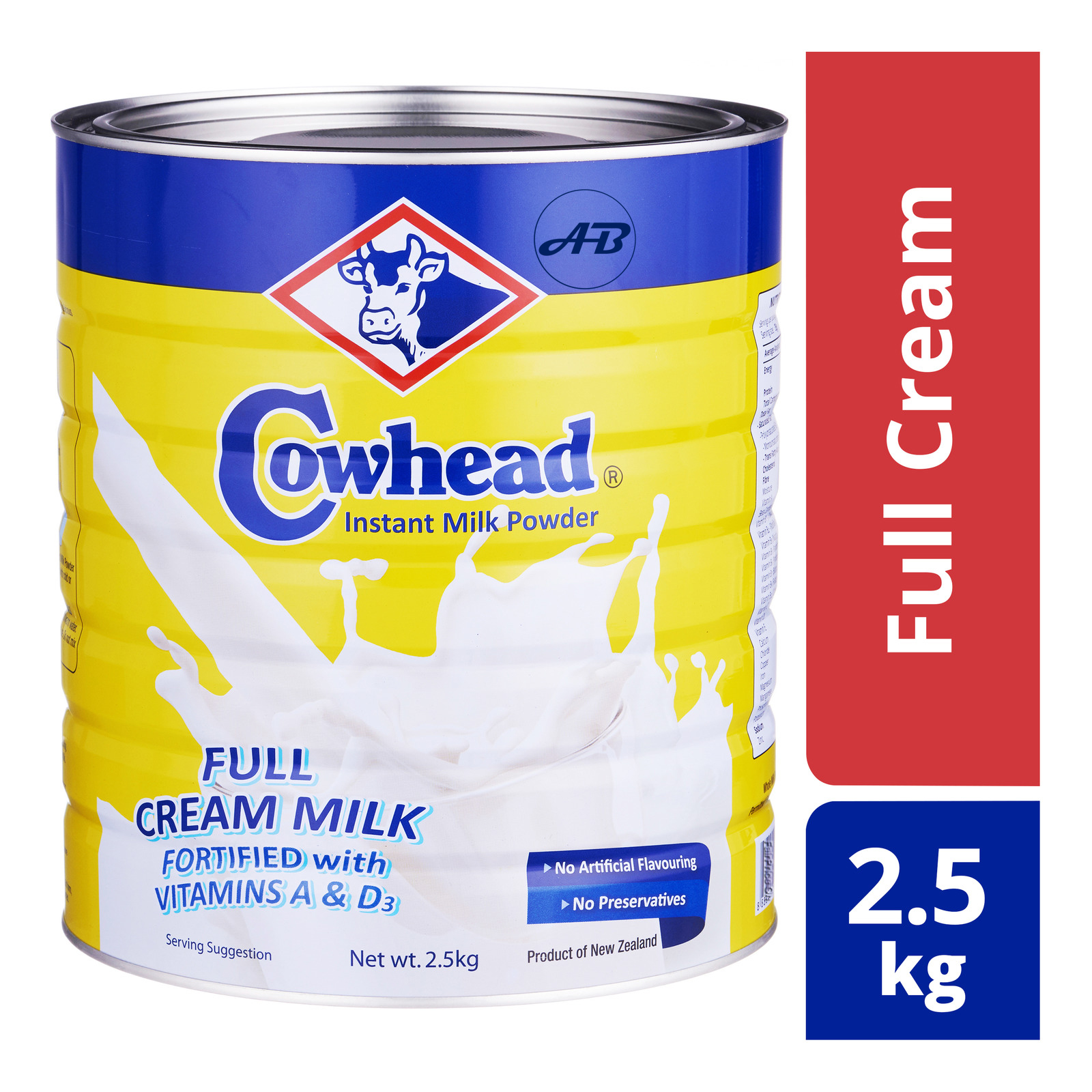Cowhead Instant Full Cream Milk Powder 2.5kg