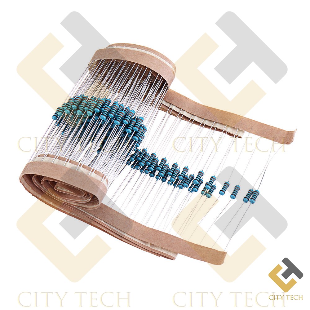 100Pcs Tolerance 1% 2.2K Ohm Resistor 2.2K Carbon Film Resistor 2.2K ...