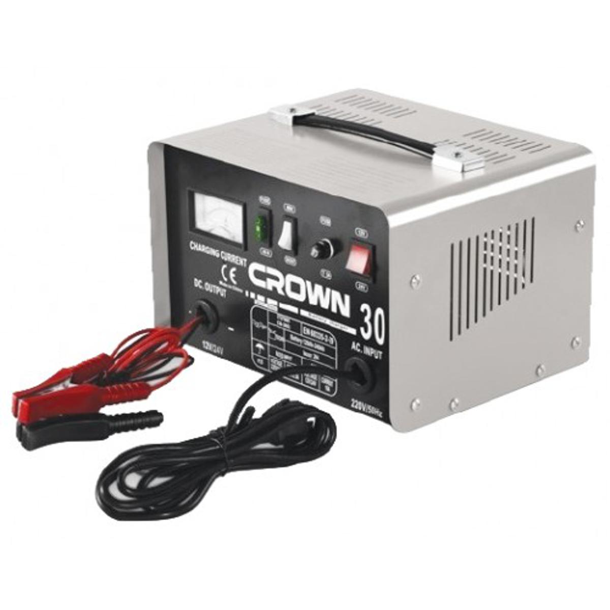 CROWN Battery Charger 12/24v 20A CT37005 - 12 volt battery charger ...