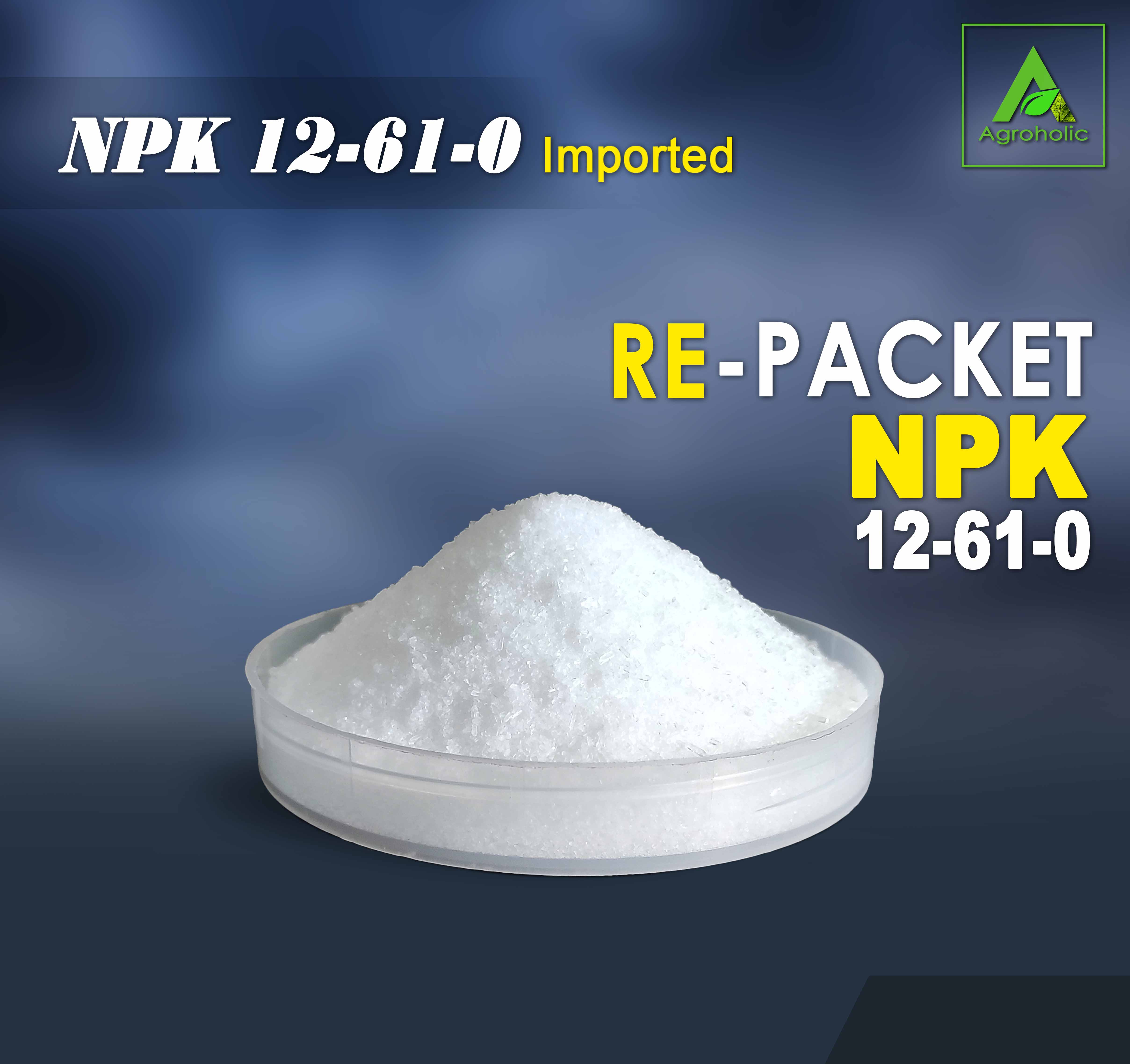 NPK 12-61-0 (Mono Ammonium Phosphate Fertilizer) - 100 gm (Re-Packet ...