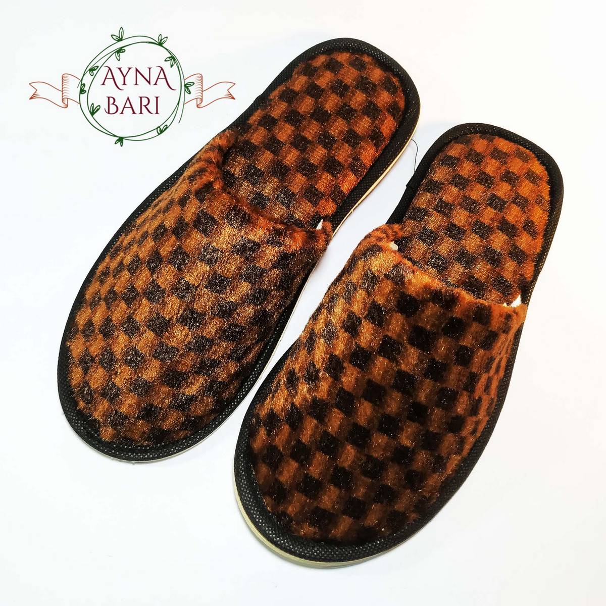 Wool painted House Slipper for men and women botha Floor slipper Room ...