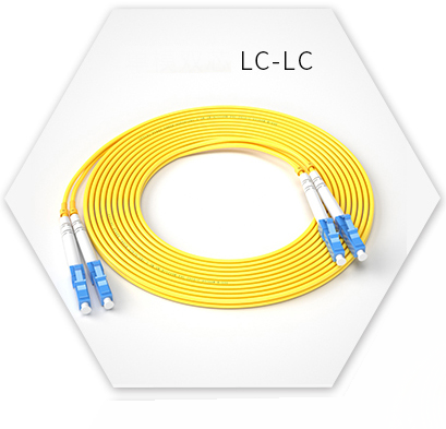 5pcs Fiber Optic Jumper Cable 3M LC-SC-FC Patch Cord 3.0MM Simplex Mode ...