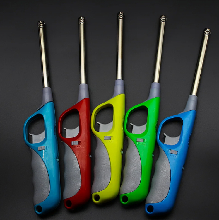 Kitchen Igniter Mini Butane Gas Refillable Plastic Torch Lighter for ...