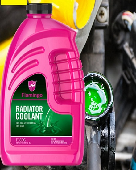 Flamingo Radiator Coolant 1-Liter (Green color) | Daraz.com.bd