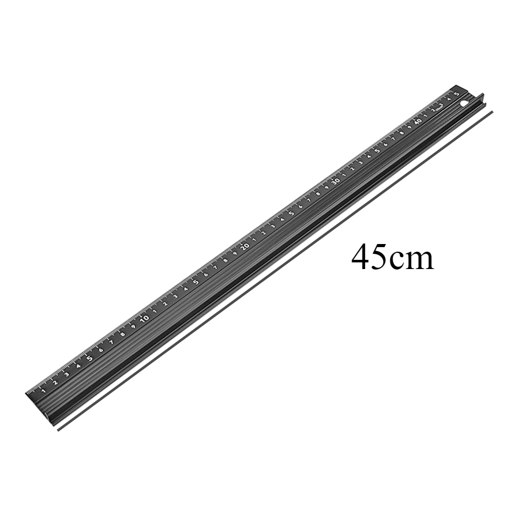 20CM 30CM 45CM Metal Ruler Laser Calibration Printing Scale Ruler ...