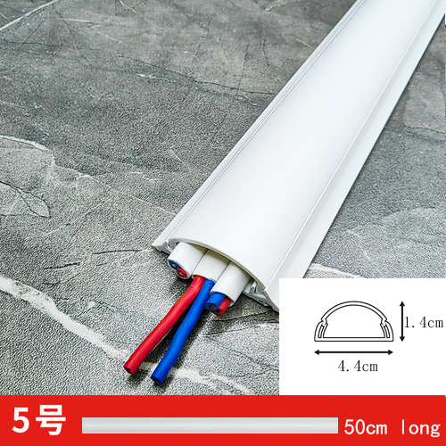 Cord Cover Self-Adhesive Wire Hiders Half Cable Raceway To Hide Wires ...