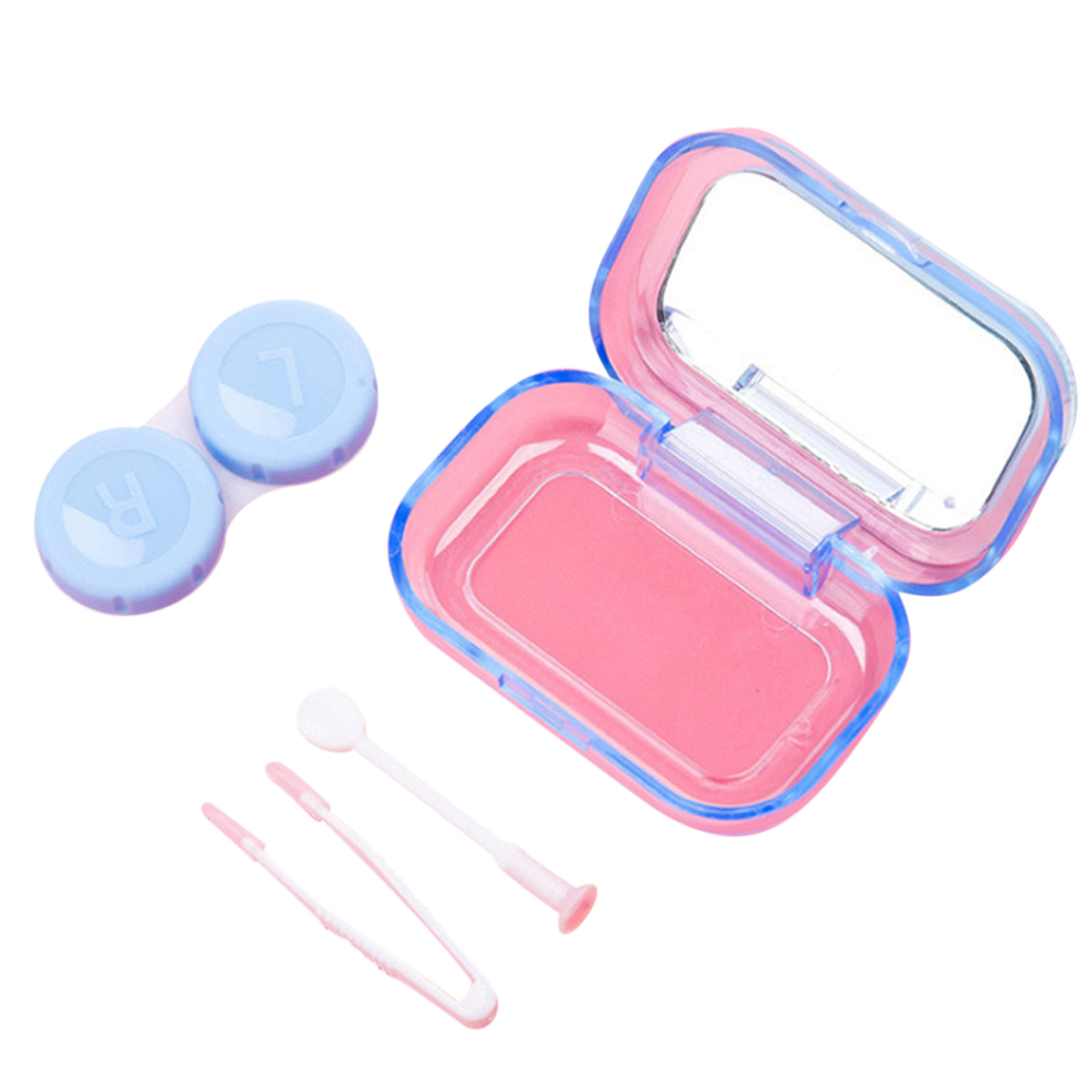Contact Lens case for Travel Eye Care Contact Lens Kit Box Contact ...