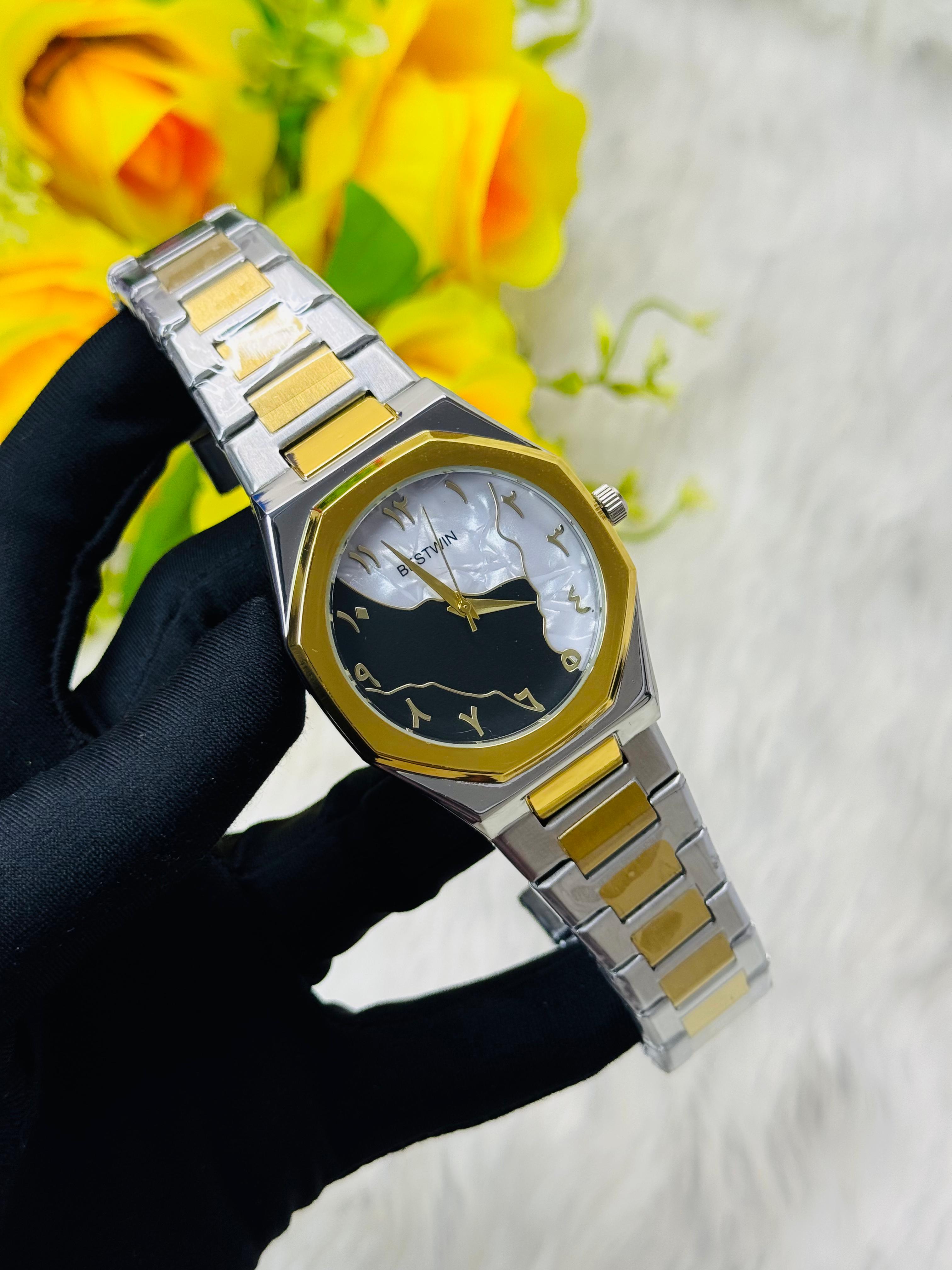 Arabic Dial Bstwin Stainless Steel Heavyweight Watch