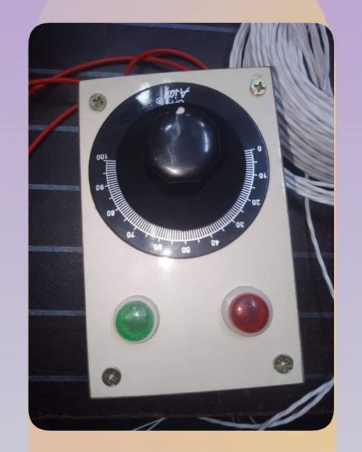 MANUAL TEMPERATURE CONTROL BOX OR FULL SETUP ENERGY REGULATOR BOX ...
