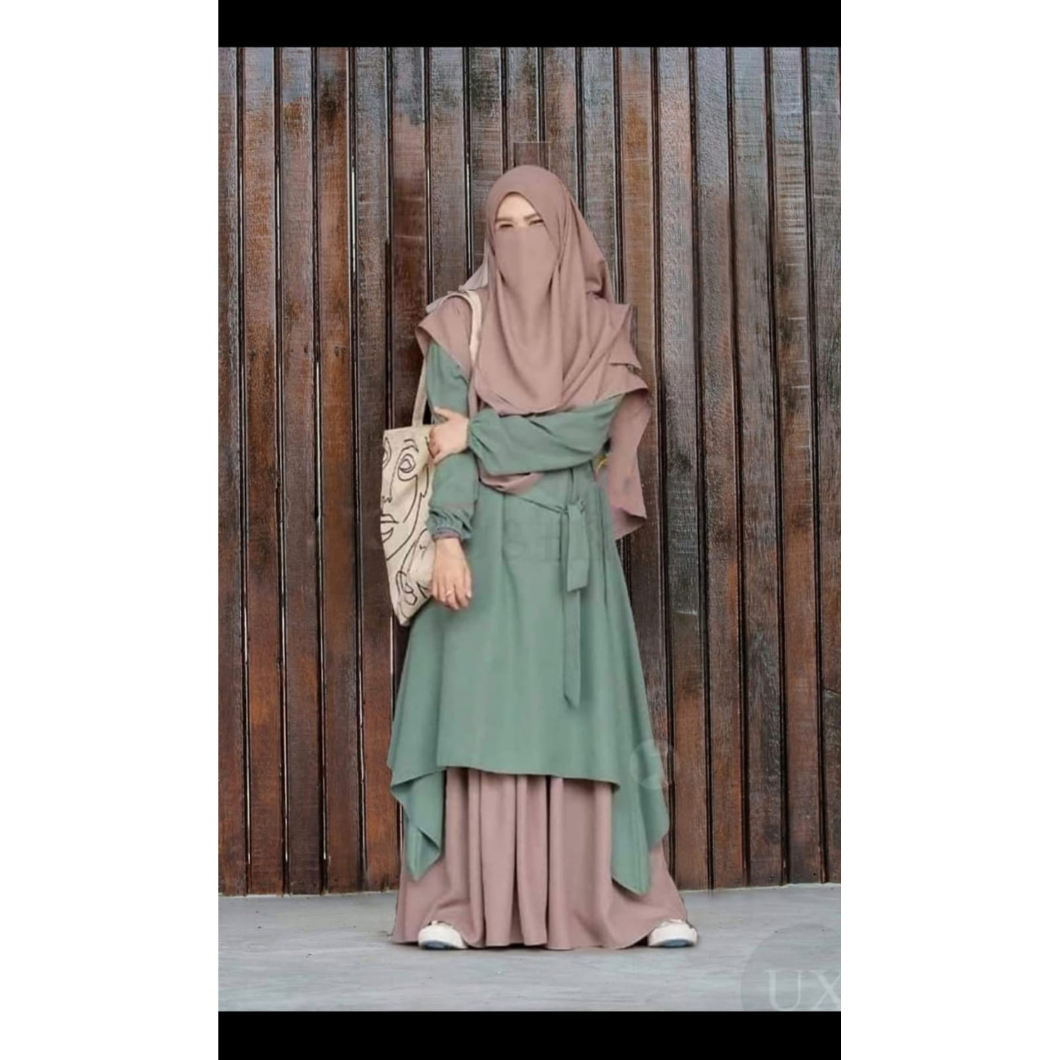 Stylish nikab wear// islamic wear// hijabi set // borka collection ...
