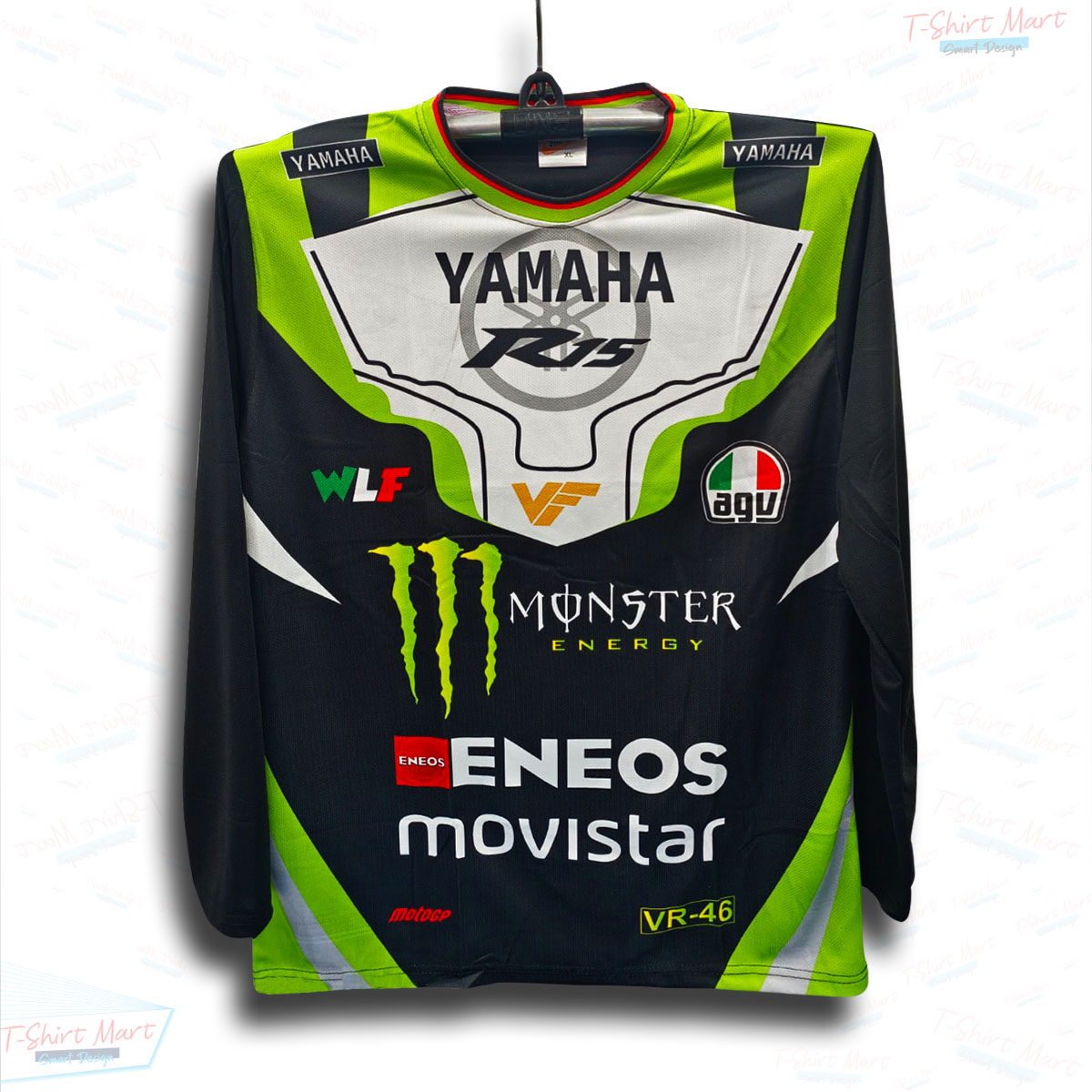 Yamaha R15 Jersey - Yamaha R15 Full Sleeve Jersey - Bike t shirt - Bike ...