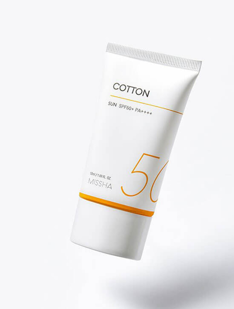 Missha All Around Safe Block Cotton Sun Cream SPF 50+ PA+++ 50ml ...