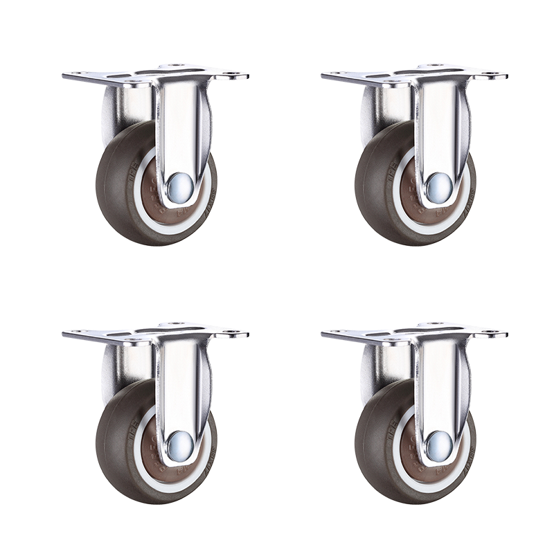 4pcs Caster Wheels Small Wheel 1/2inch for Furniture Office Chair ...