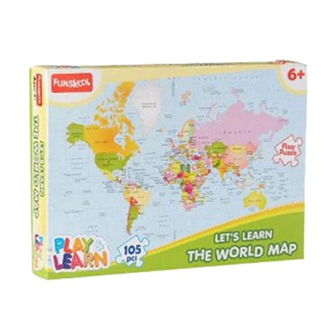 Let'S Learn World Map | Daraz.com.bd