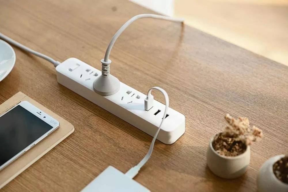 Xiaomi Mi Power Socket Portable Strip Plug Adapter Fast Charging 3 USB ...