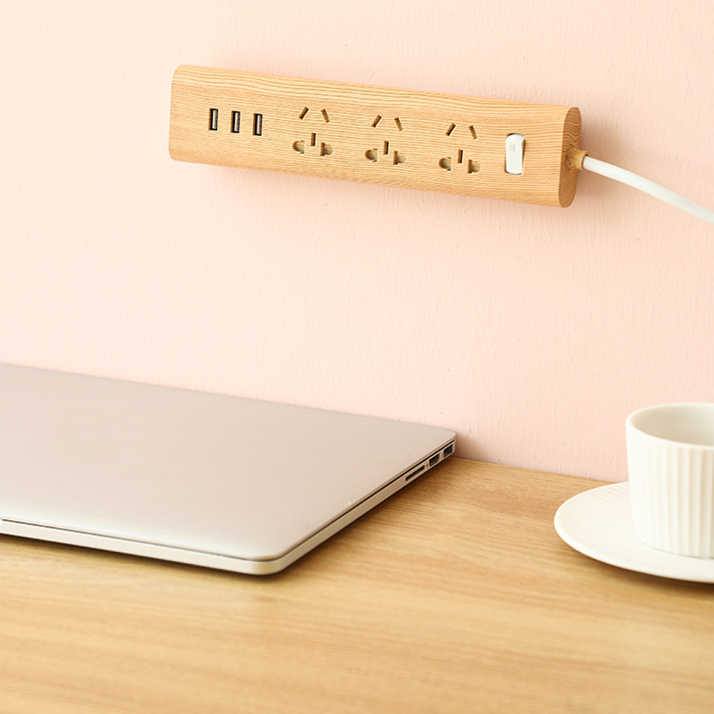 Wall Mounted Socket Holder Punch Free Plug Fixer Self-Adhesive Power ...