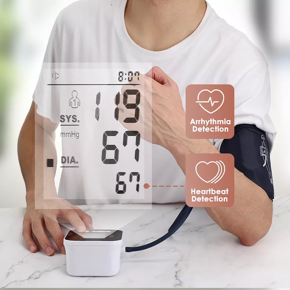 Automatic Blood Pressure Machine - Digital Automatic Blood Pressure BP ...