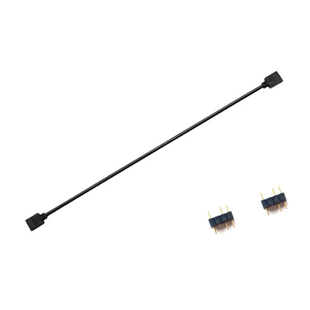 1 To 1 AURA RGB Extension Adapter Cable Computer Accessories 5V 3Pin ...