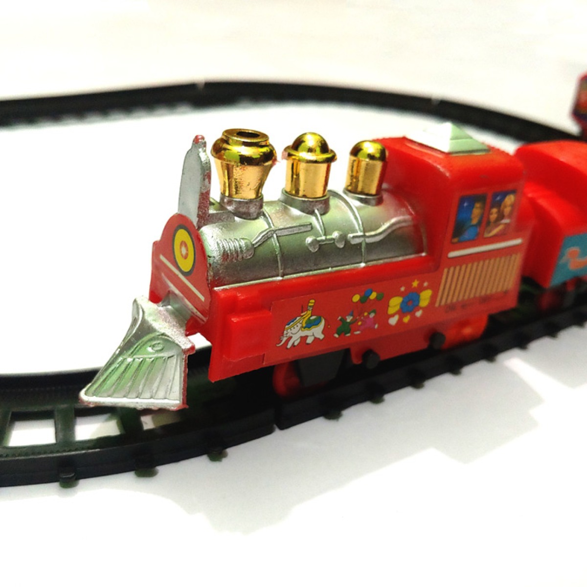 Express Battery Operated Mini Train Set red color | Daraz.com.bd