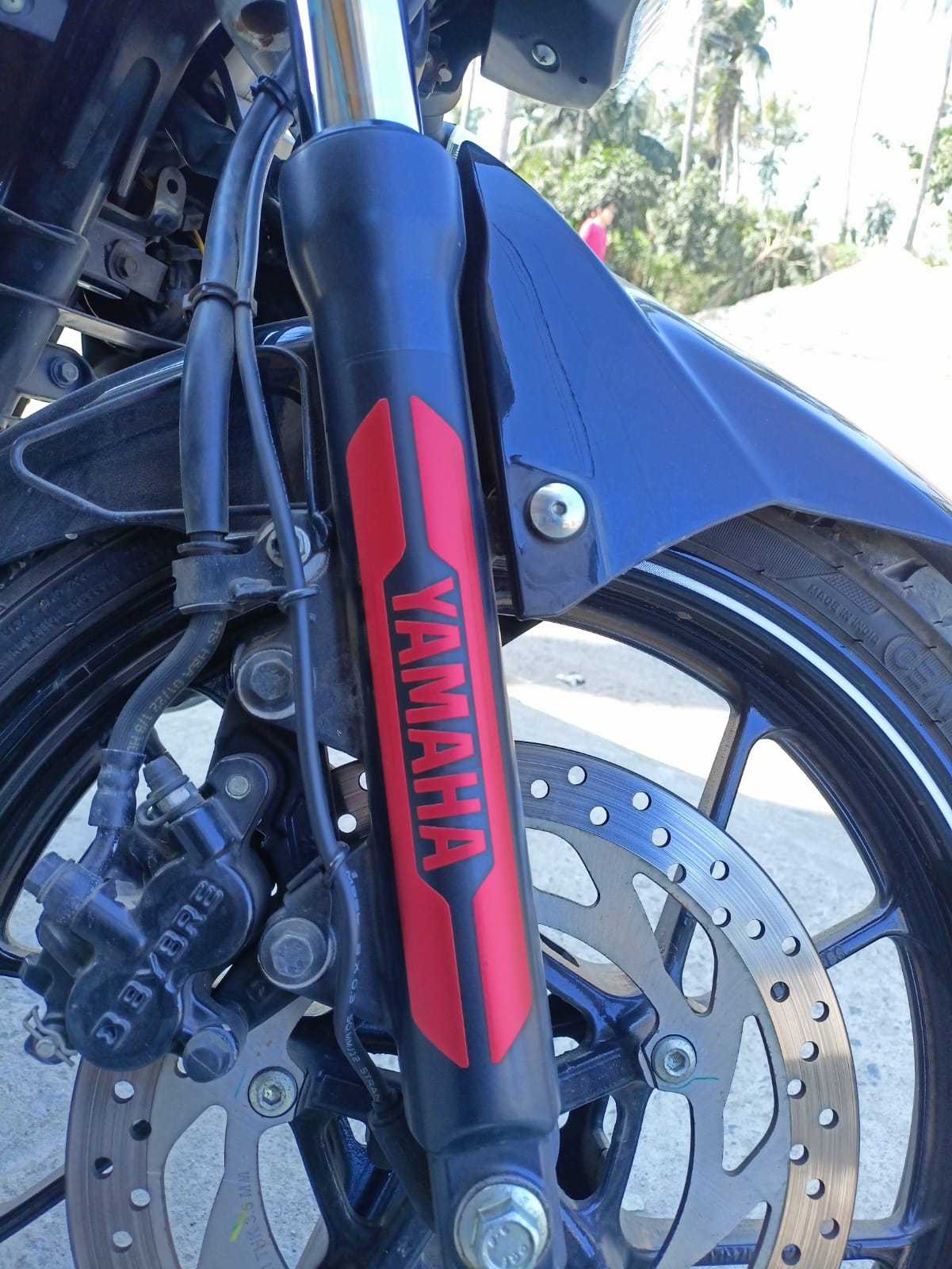Yamaha new suspension Sticker for Bike | Daraz.com.bd