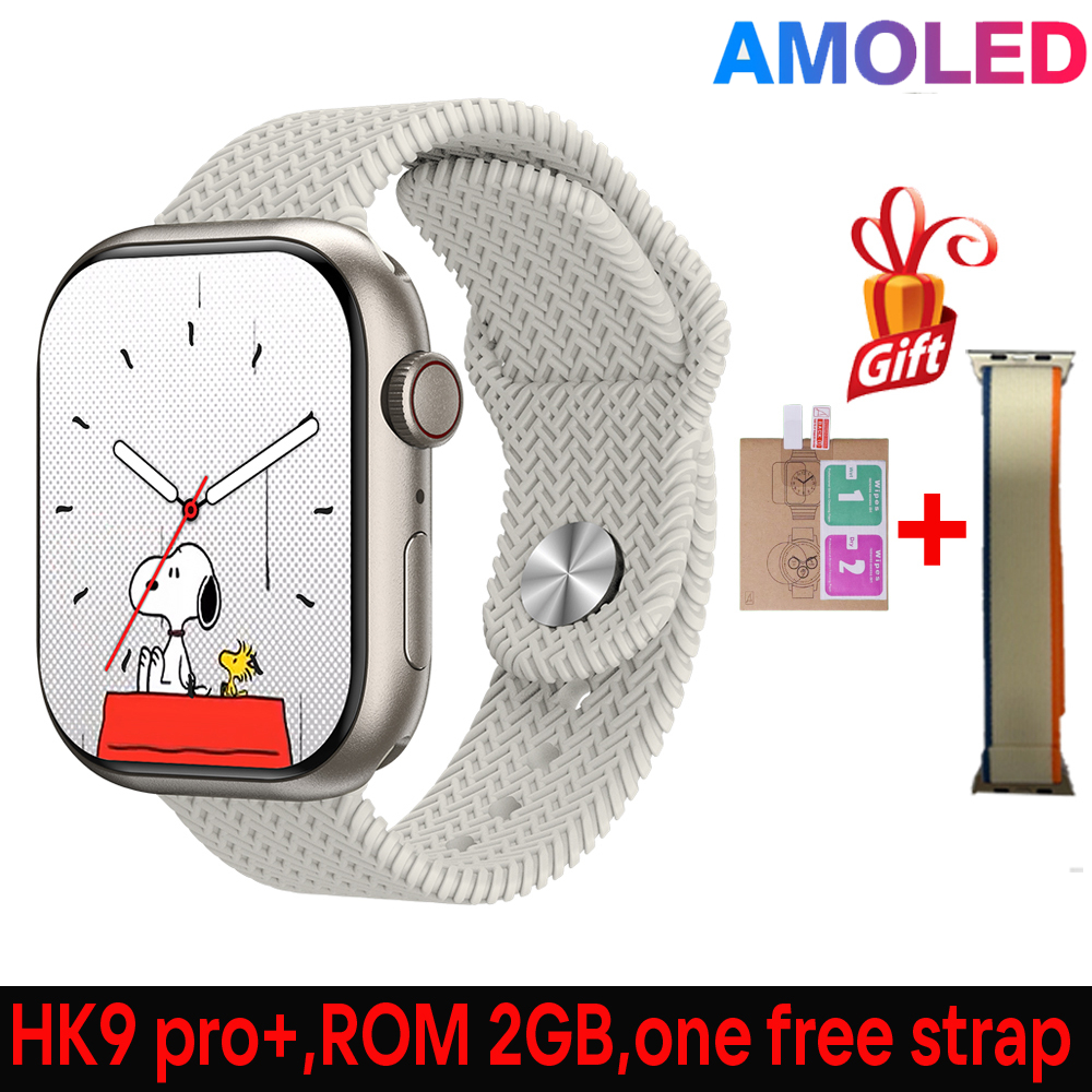 AMOLED HK9 Pro 2nd Gen with Chat GPT Men Smart Watch 45mm HK9 Pro+ HK9 ...