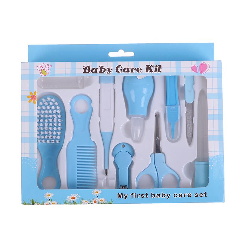 10 Pcs New-born Baby Kids Health Care Kit Set ( Pink-Bule ) | Daraz.com.bd