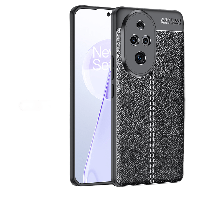 For Honor 200 Pro Case PU Leather Business Back Cover Camera Protection ...