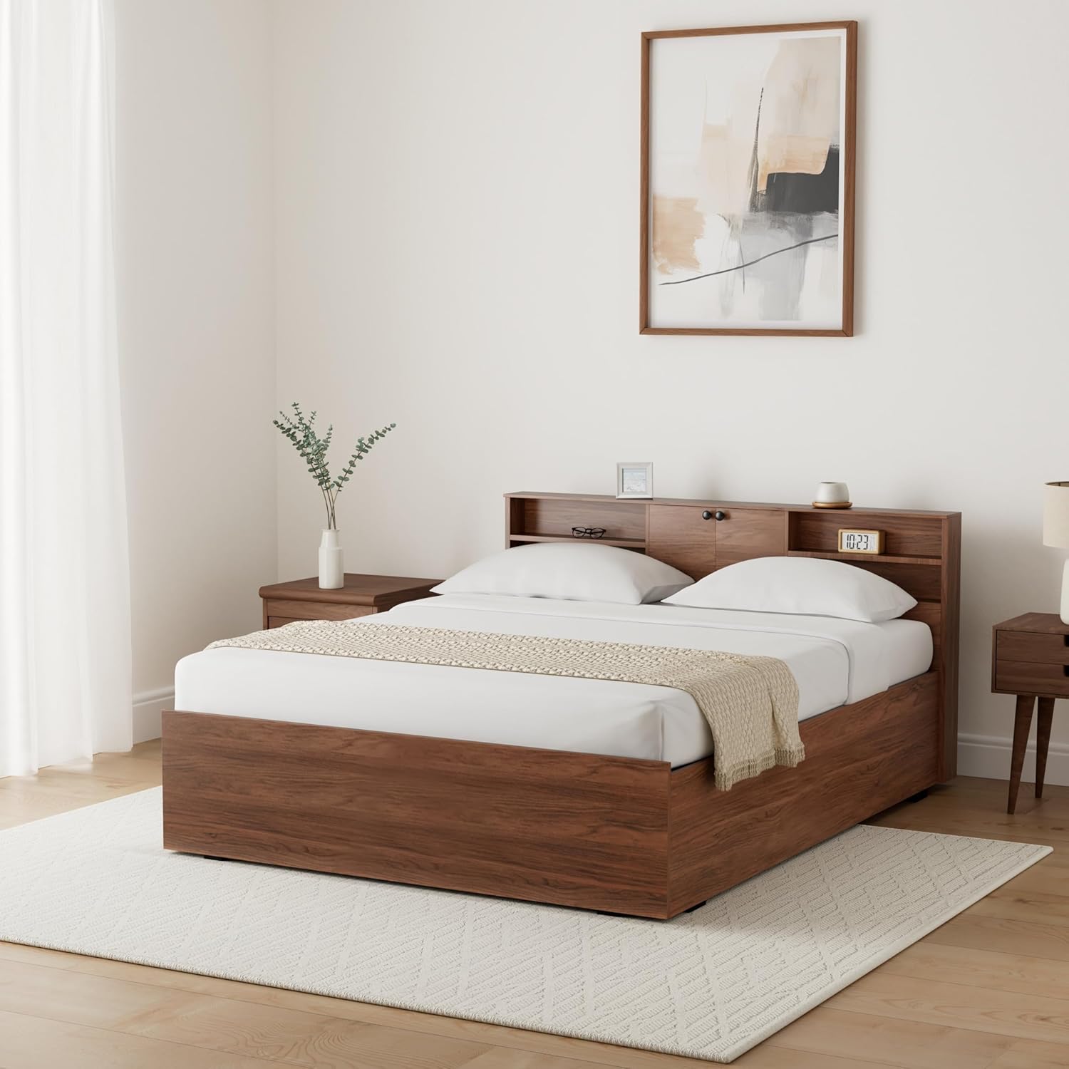 Nice Furniture Box Khat , EWA Engineered Wood Bed with Box Storage King ...
