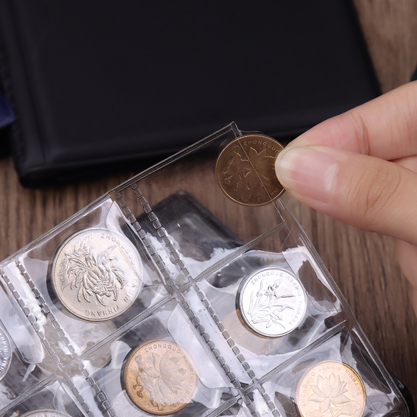 120 Pockets Album For Coins Collection Book | Daraz.com.bd