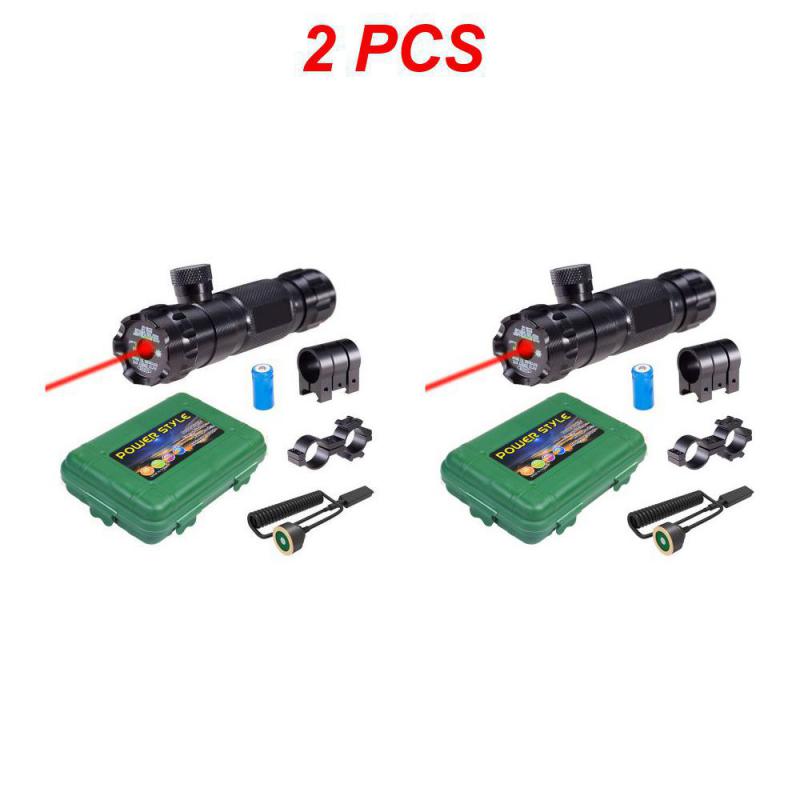 Tactical Hunting Laser Pointer Sight 532nm Green/Red Dot Rifle ...