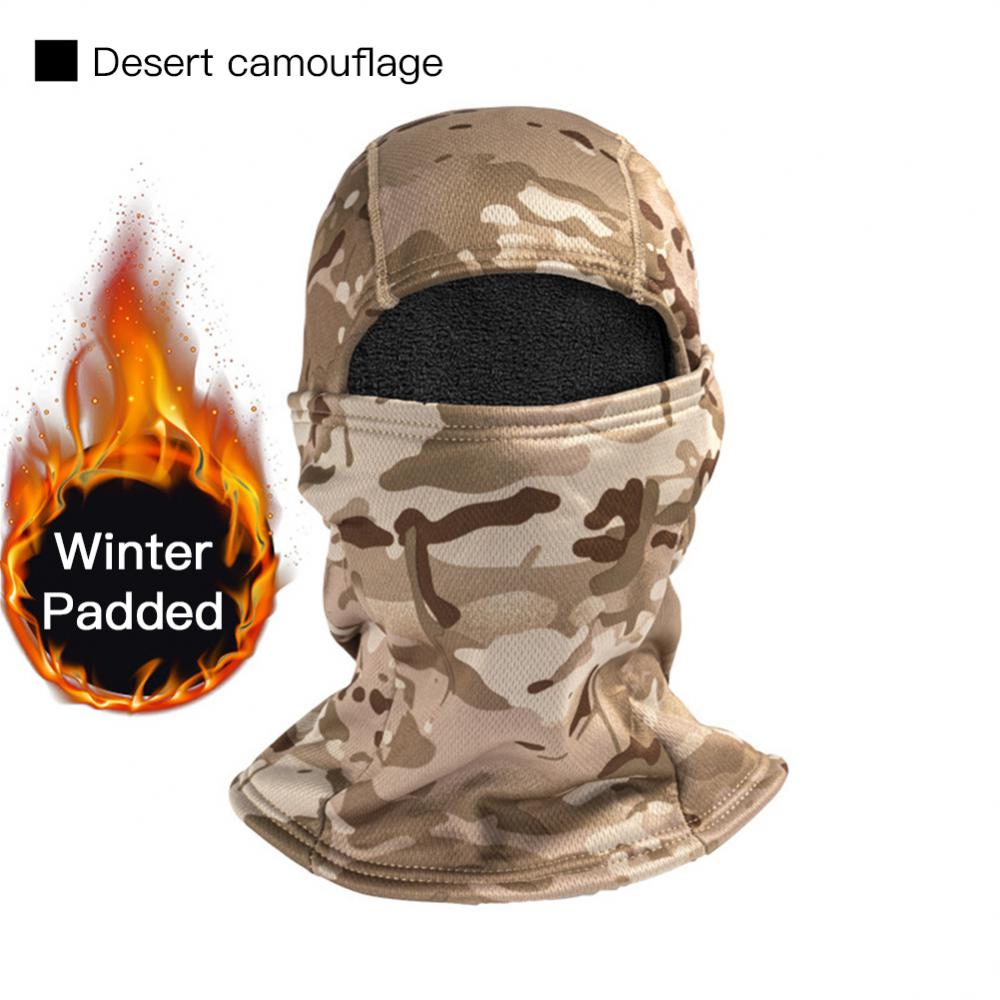 Winter Tactical Balaclava Full Face Mask Military Fleece Wargame ...