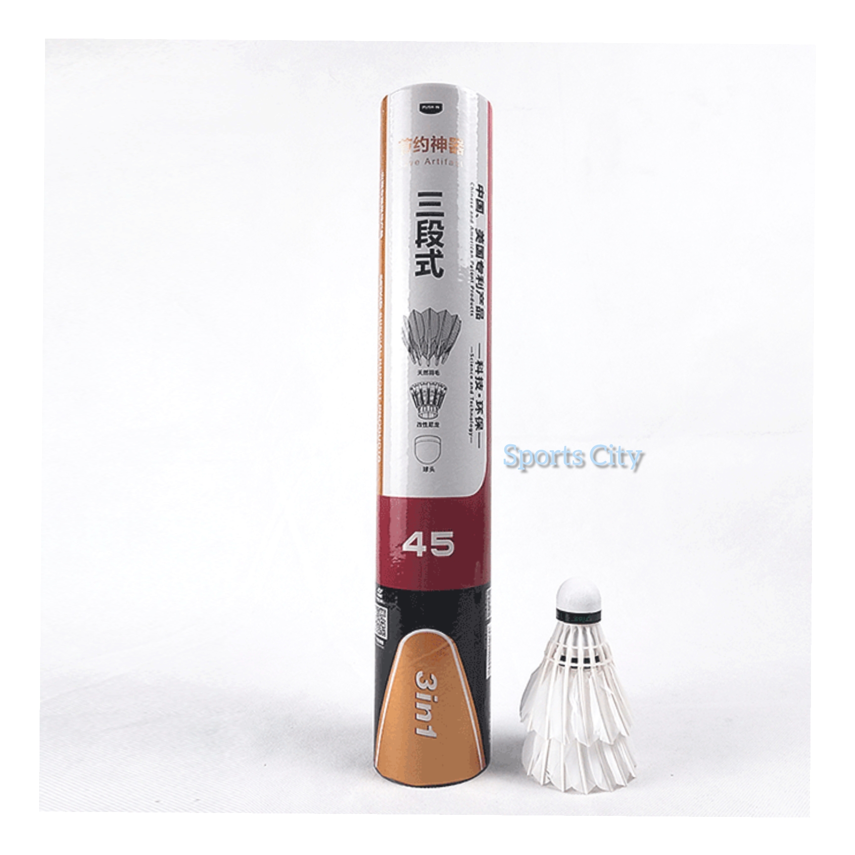 Dmantis 45 Professional Badminton Feather 3-in-1 shuttlecock | Daraz.com.bd