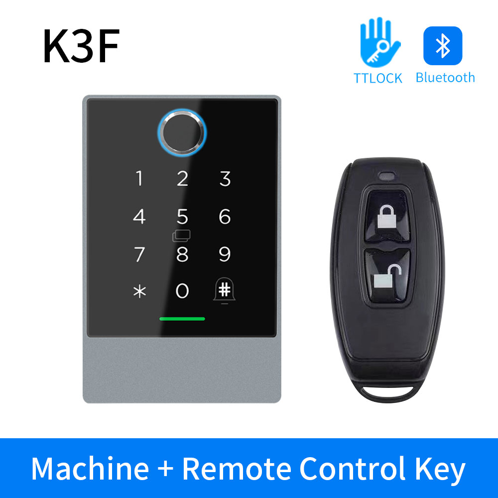 TTLOCK K3/K3F Fingerprint Access Control Door System Opener for Intercom Nfc Bluetooth Electric ...