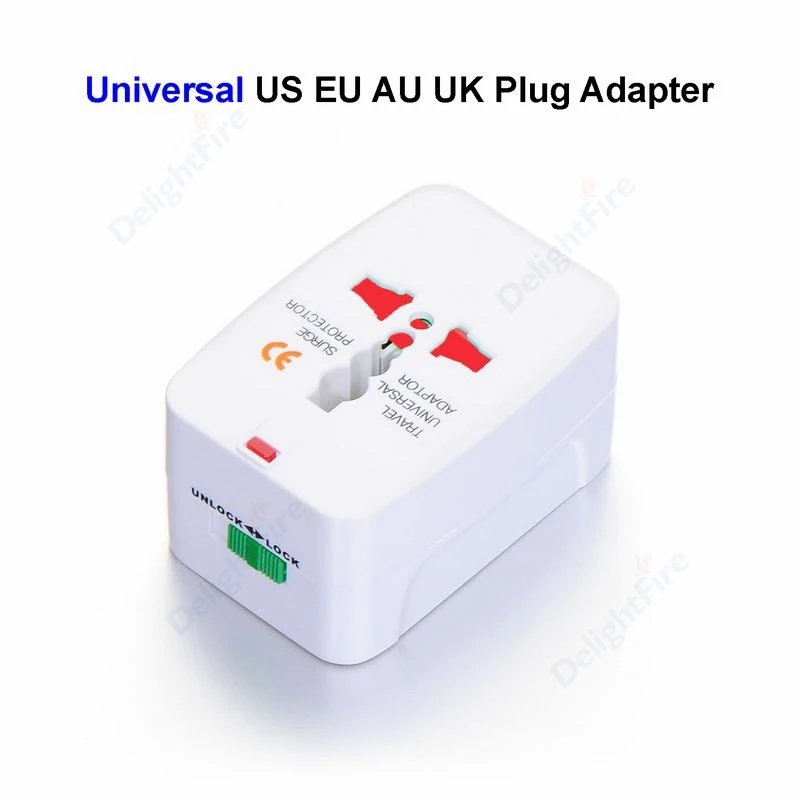 Universal USB Multi Plug Travel Adapter International Converter Power ...