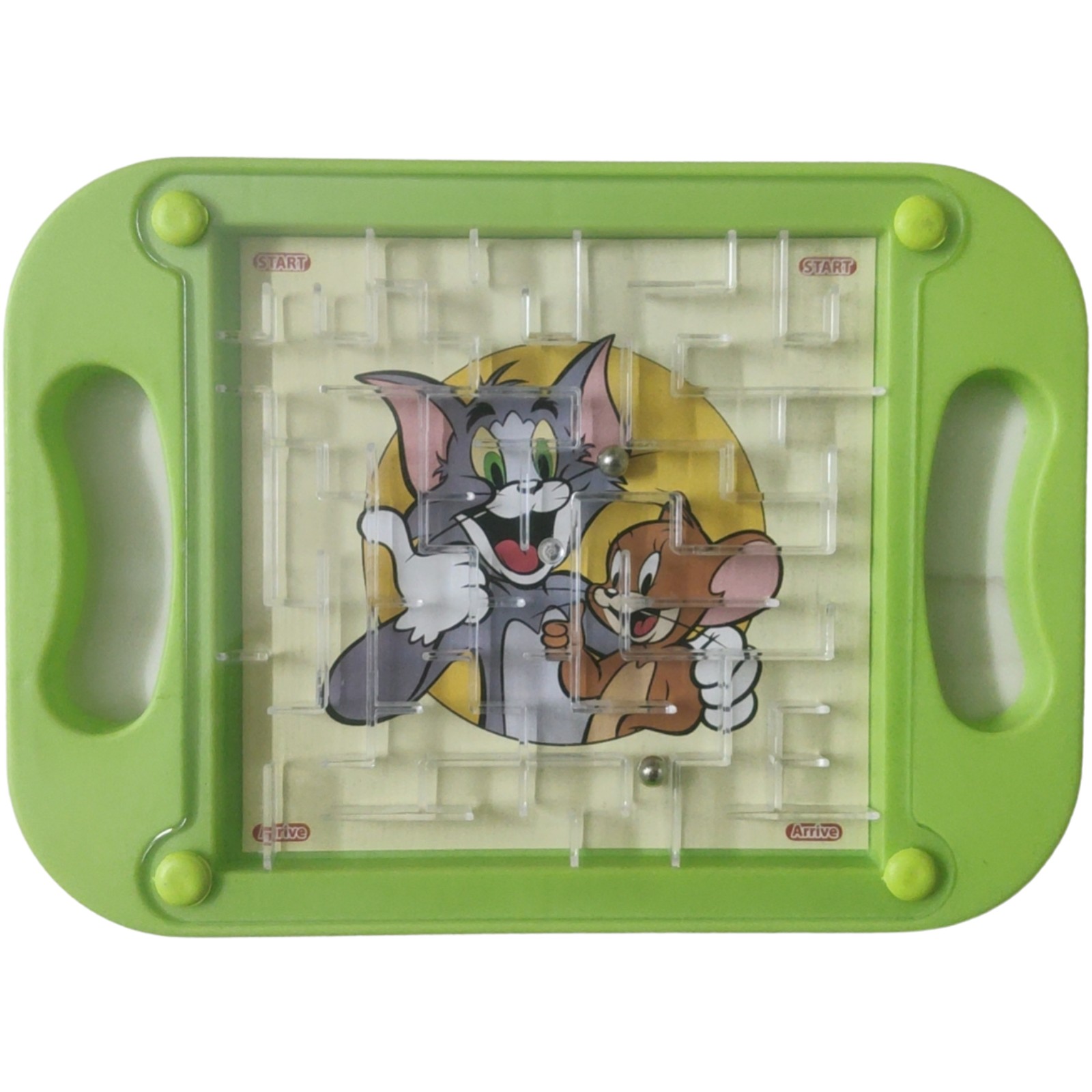 Maze Puzzle Double Balance Ball Board Game For Kids Brain Game Children ...