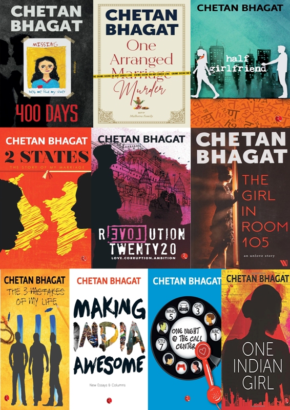 Chetan Bhagat 10 Books Set Paperback | Daraz.com.bd