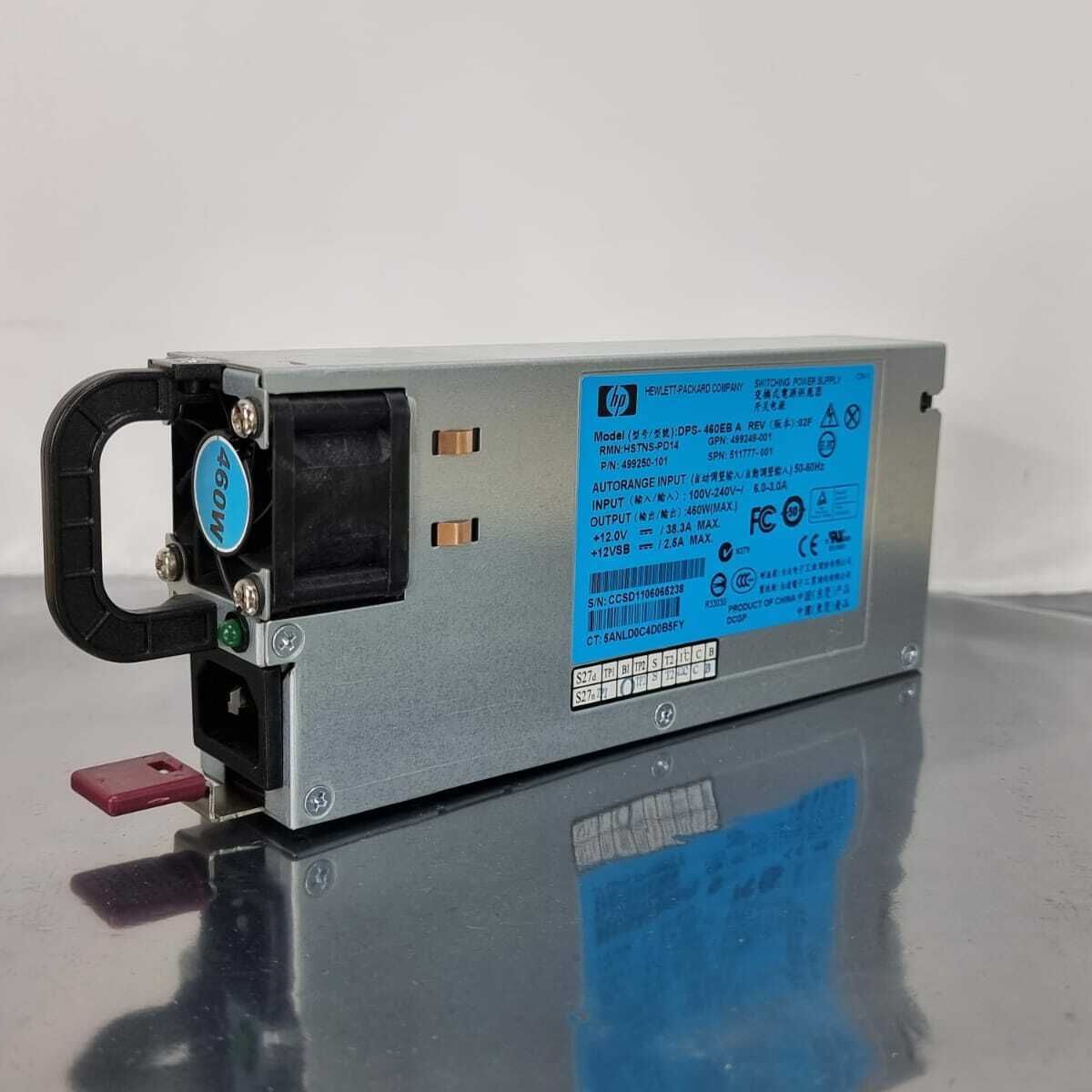 HP DL360 380 G6 G7 G8 460W Power Supply DPS-460EB A 499250-101 HSTNS-PD14 511777-001 499249-001 ...