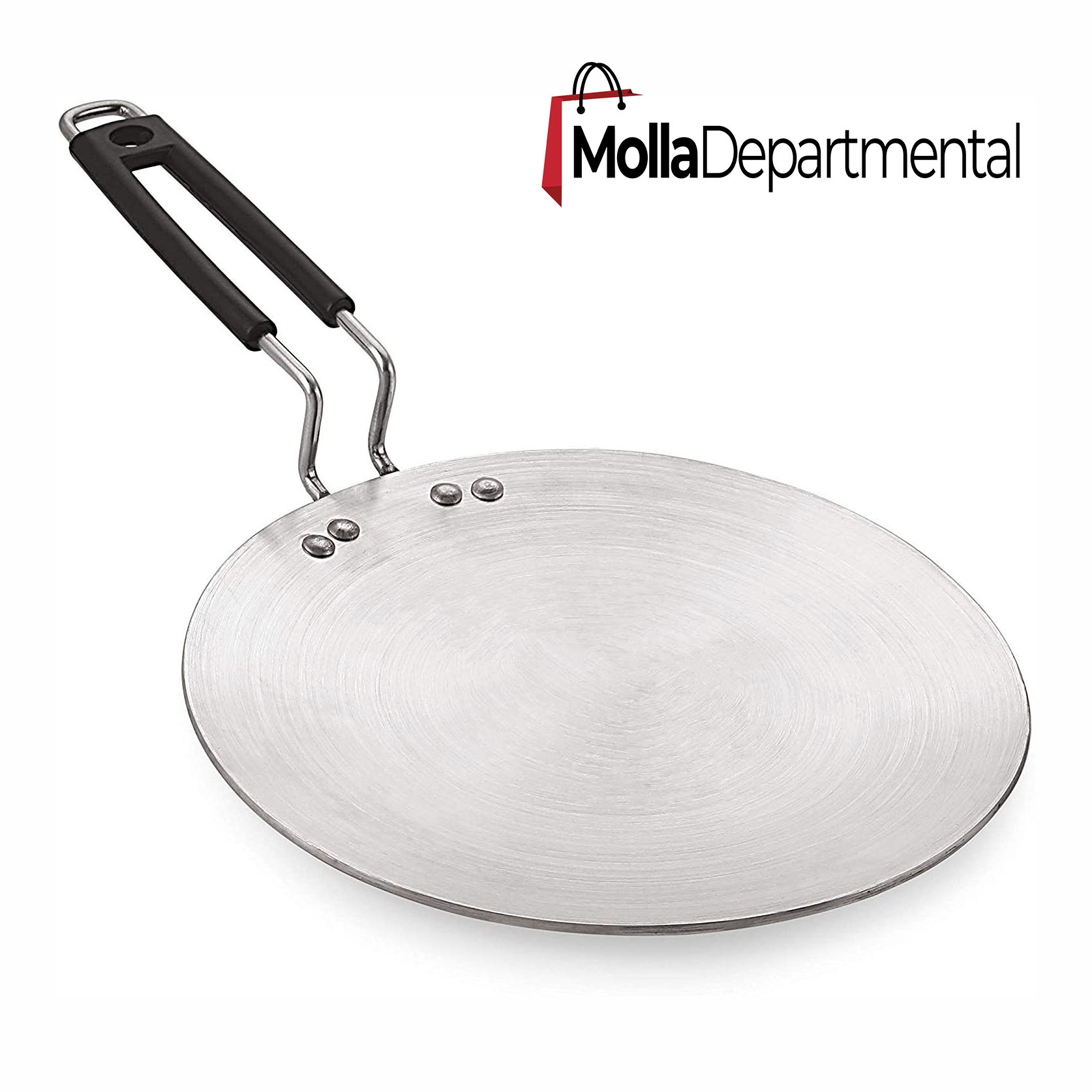 Latest 100% Virgin 4mm Heavy Aluminium Chapati Roti Tawa All Gas Stove ...