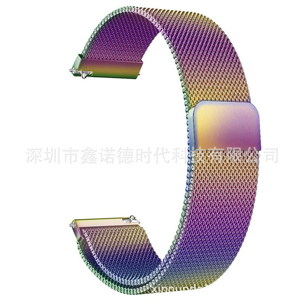 watch strap For 20mm 22mm metallic magnet SS belt | Daraz.com.bd