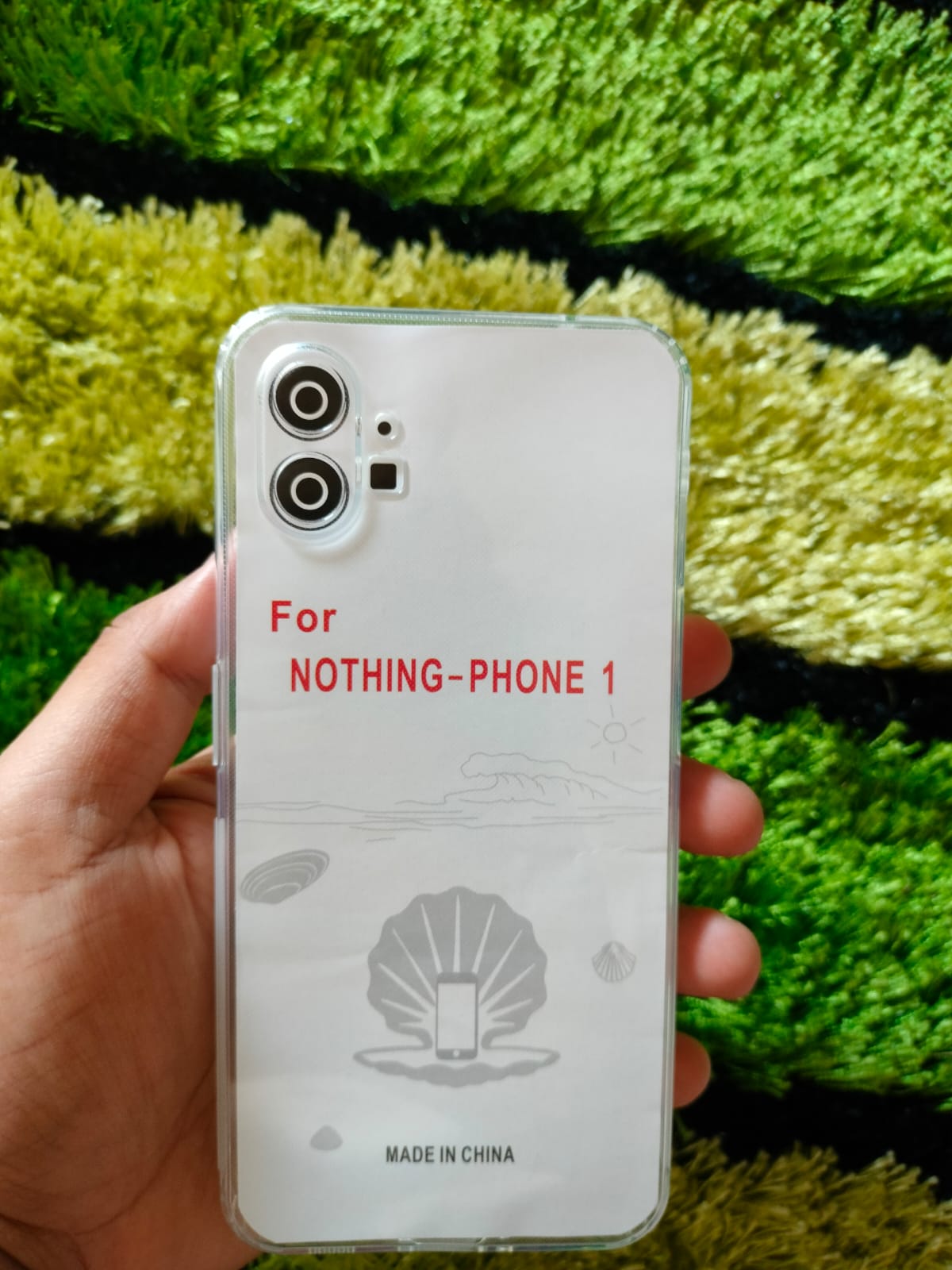 Nothing Phone 1 Back Cover Transparent Tpu Soft Longlasting Usable ...