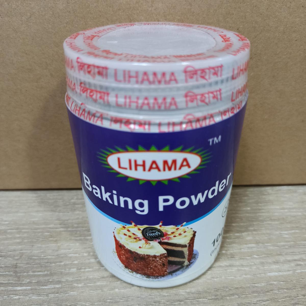 Lihama Baking Powder - (Baking Powder) -100gm Per Container [1x100gm ...