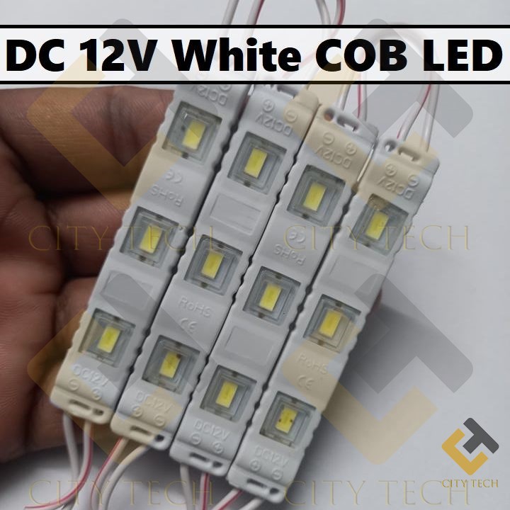 4Pcs DC 12V COB White LED Light For Decoration Indoor Outdoor Office General Purpose Lighting ...